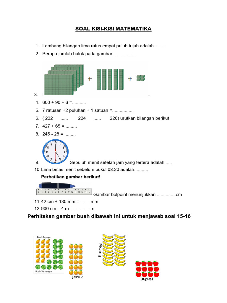 Latsol Sas MTK Sem 1 KLS 2 Kumer | PDF