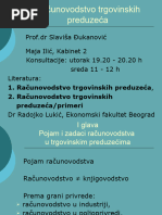 Racunovodstvo Knjizenje Robe | PDF