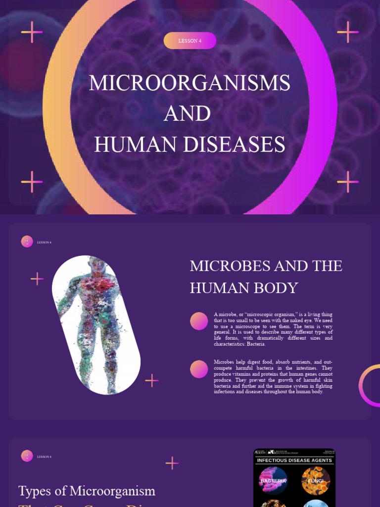 Microorganisms and Human Diseases Overview | PDF | Microorganism ...
