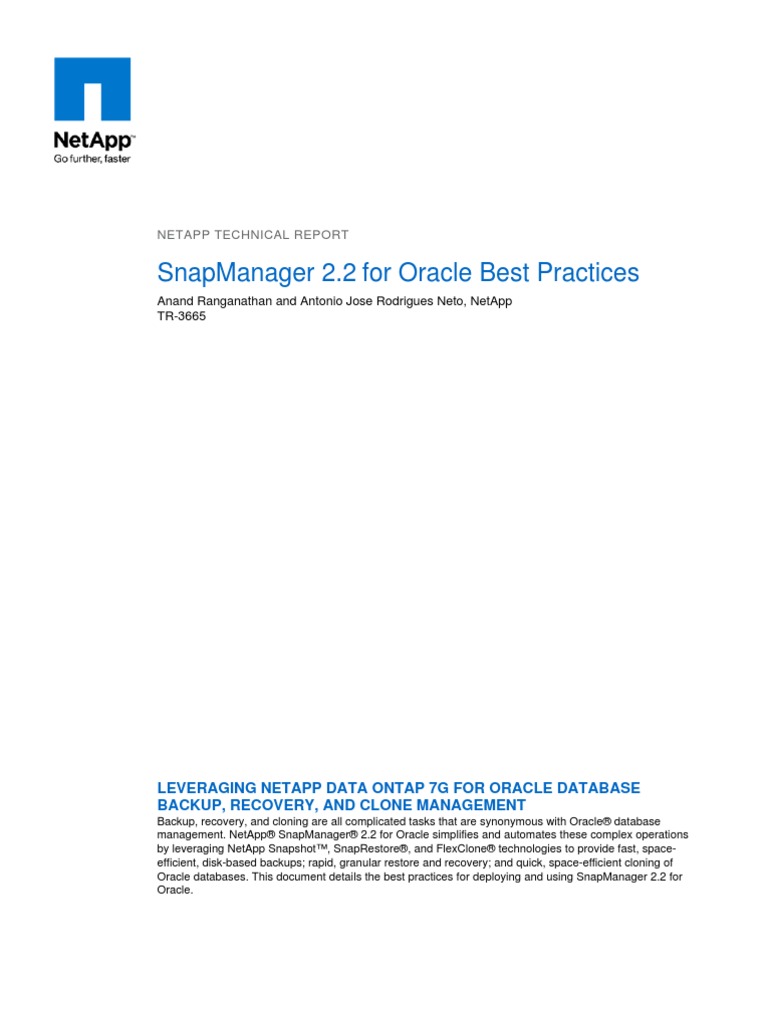 SMO Best Practice | PDF | Backup | File System
