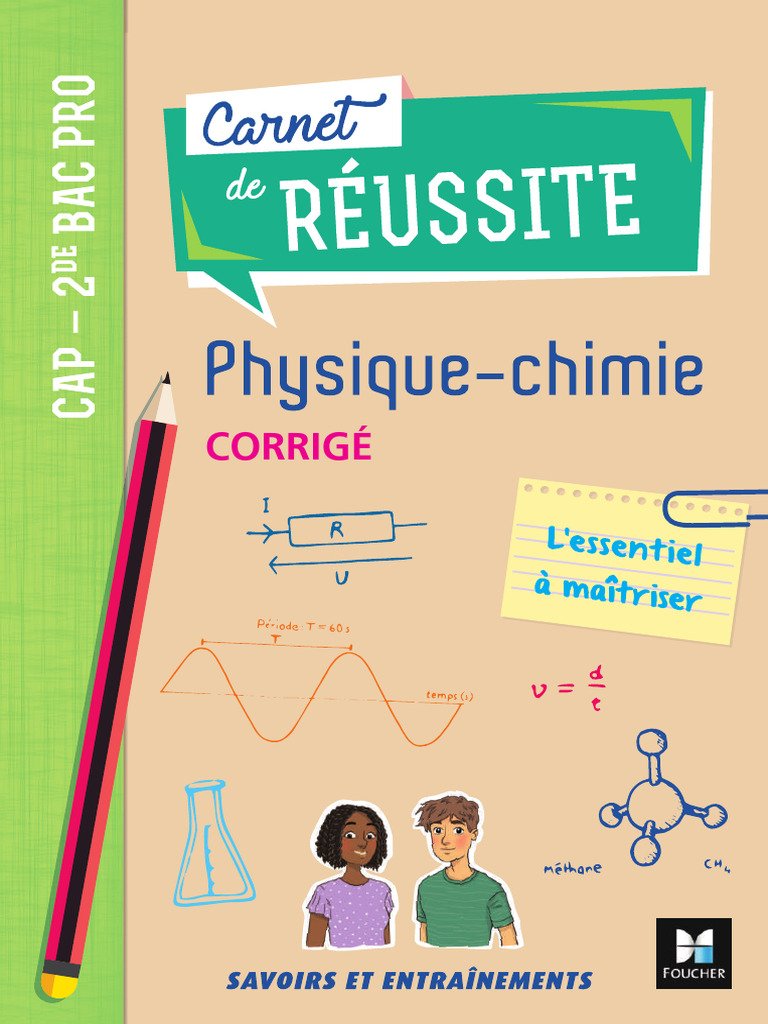 Corrige Physique-Chimie CAP-BAC PRO - Ed 2020 | PDF