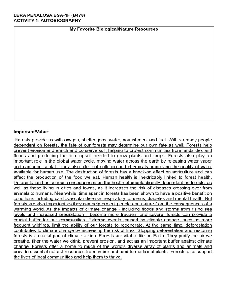 Lera-Penalosa Bsa1f | PDF | Hospital | Deforestation