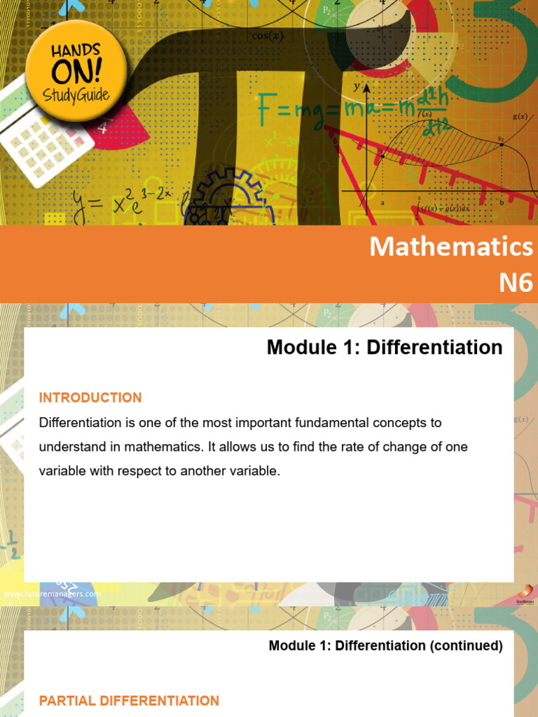 N6 Mathematics | PDF