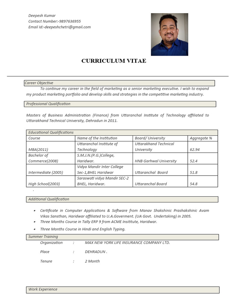 Deepesh Resume Sept 2023 | PDF