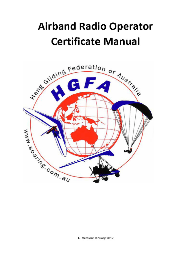 Airband Radio Operator Certificate Manual | PDF | Transponder ...