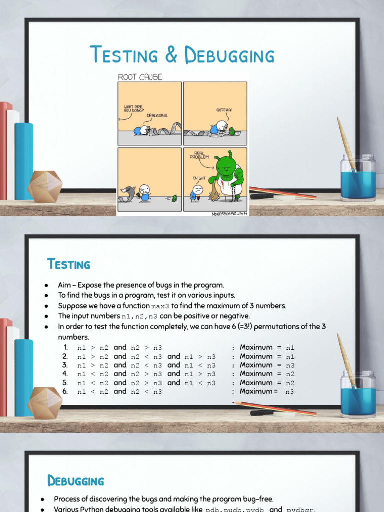 Testing & Debugging Complete | PDF Testing & Debugging Complete | PDF
