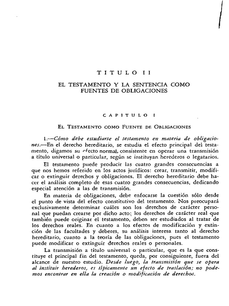 El Testamento | PDF | Sentencia (ley) | Herencia