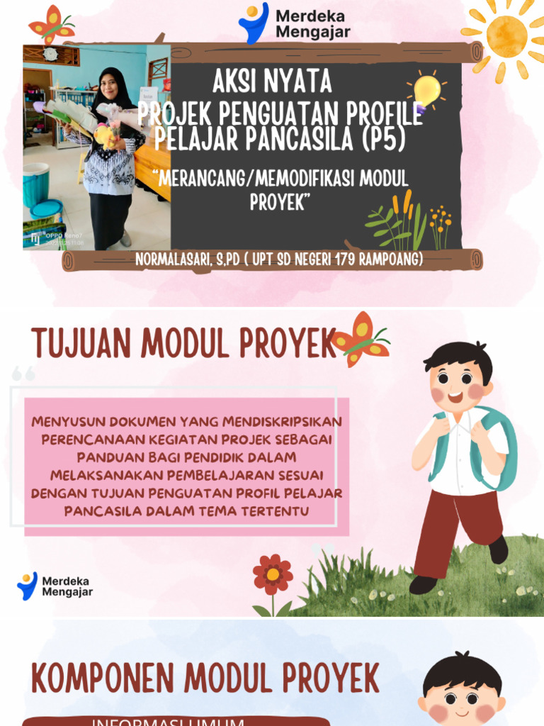 Aksi Nyata Topik P5 Normalasari | PDF