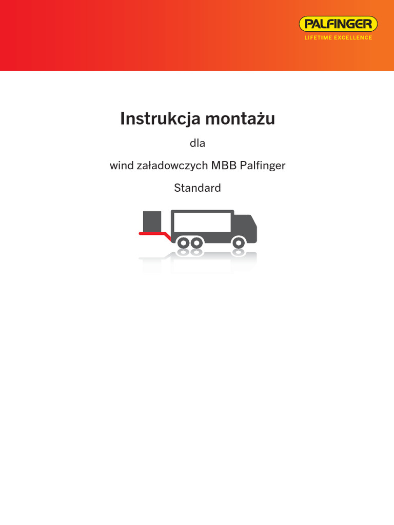 Instrukcja Montau Dla Wind Zaadowczych MBB Palfinger Standard | PDF