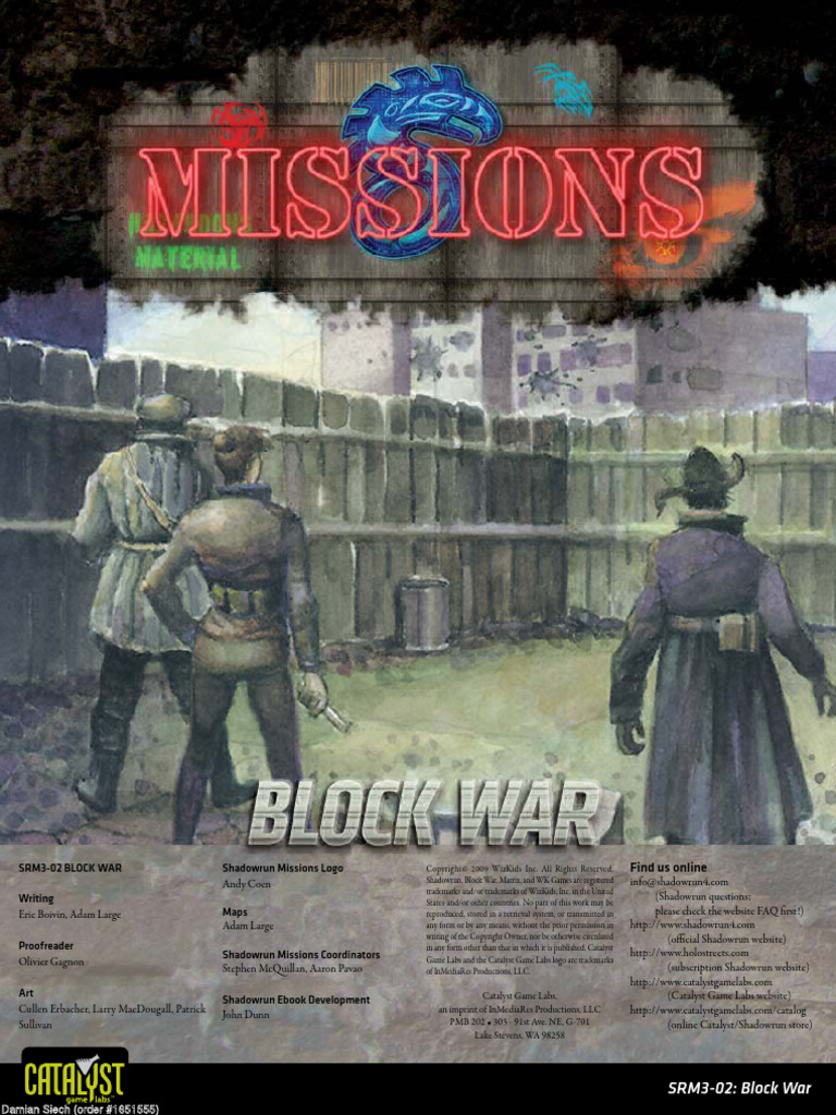 Block War | PDF | Role Playing Games