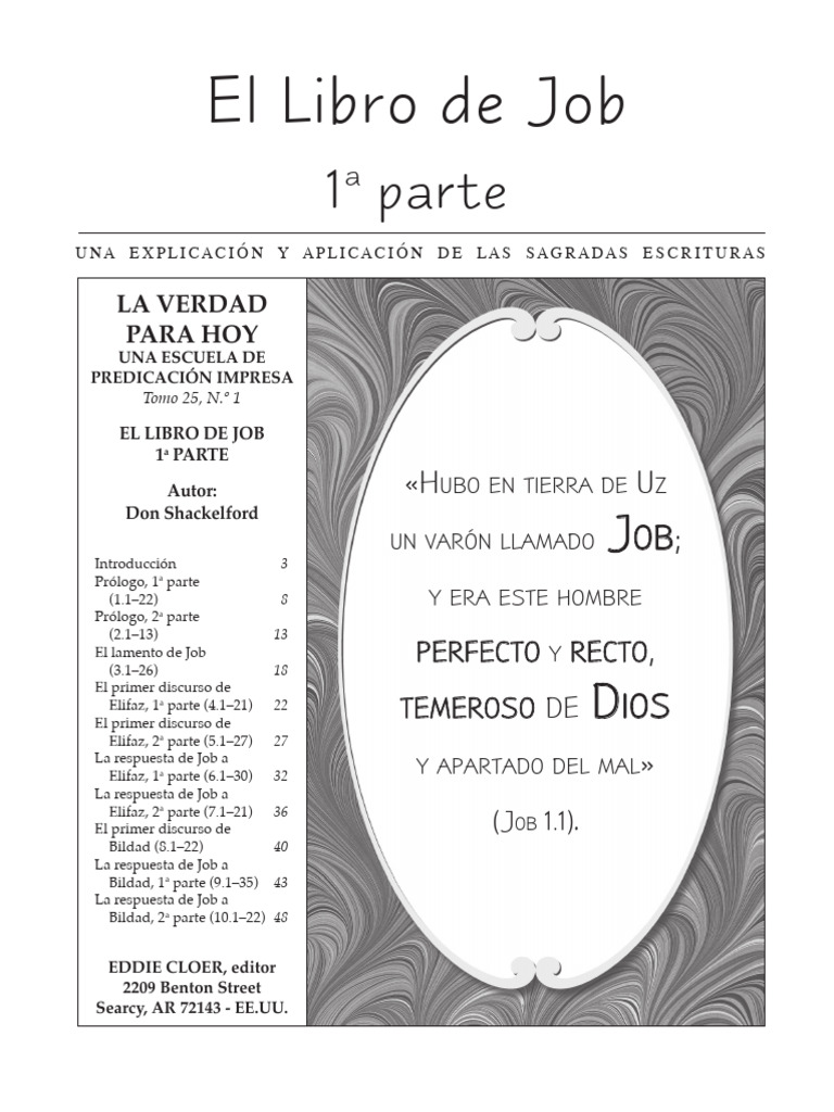 El Libro de Job - Don Shackelford | PDF
