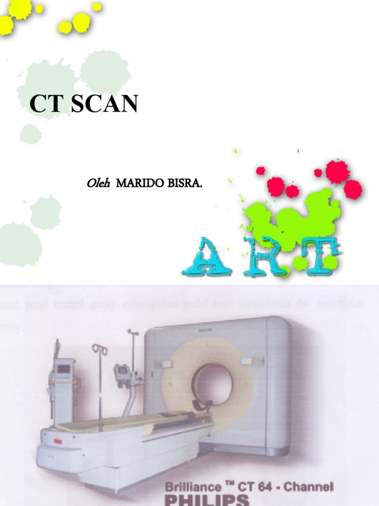 CT Scan Dasar | PDF | Teknologi & Rekayasa