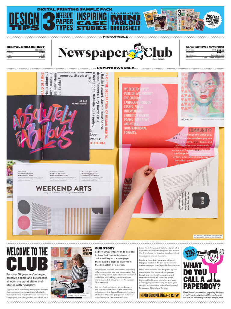 Newspaper Club: Print Your Story | PDF