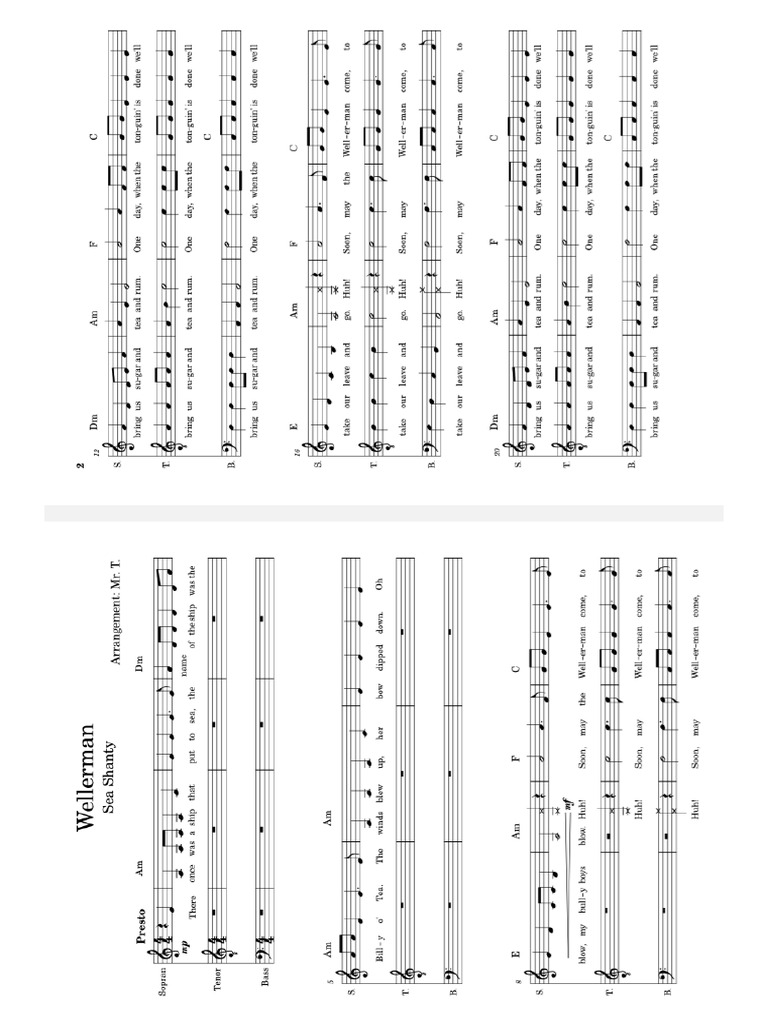 Wellerman 1 | PDF