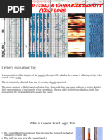 Evaluation of CBL, VDL, Usit, RFT | PDF | Ultrasound | Amplitude