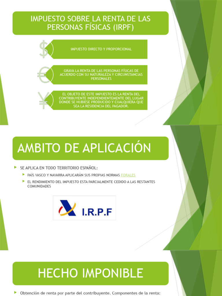 irpf | PDF | Impuestos | Impuesto sobre la renta