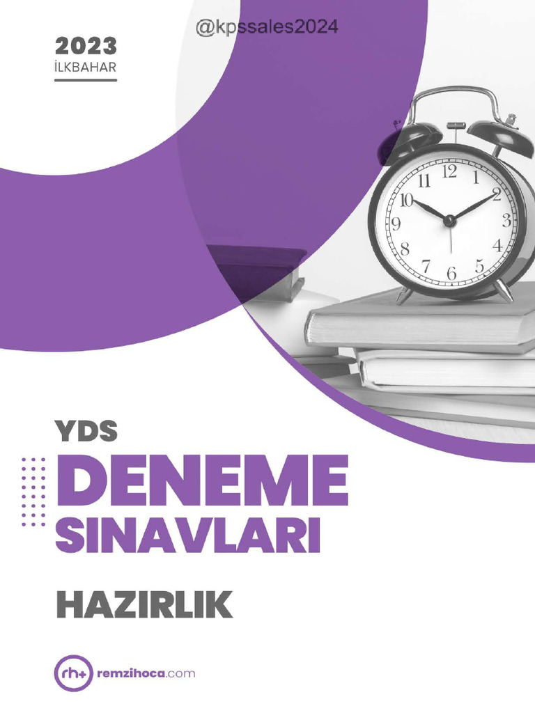 Remzi Hoca Yds Cikmis Sorular PDF Indir 12525 | PDF