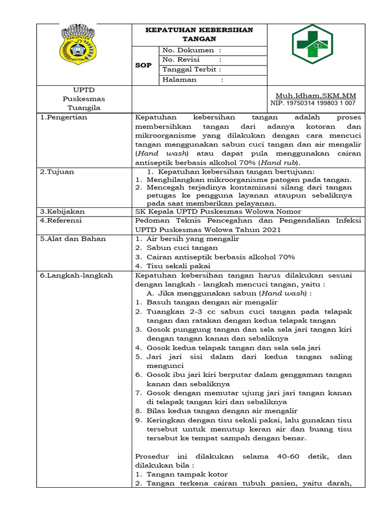 Sop KKT | PDF | Ilmu Sosial