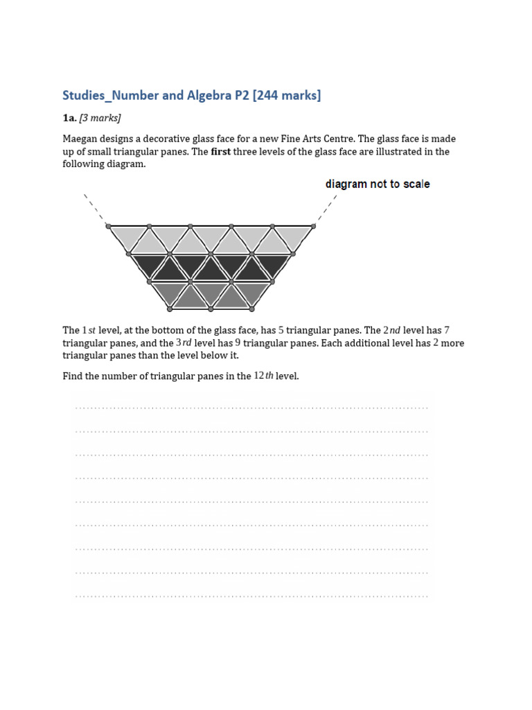 Studies_Number and Algebra P2 MS | PDF