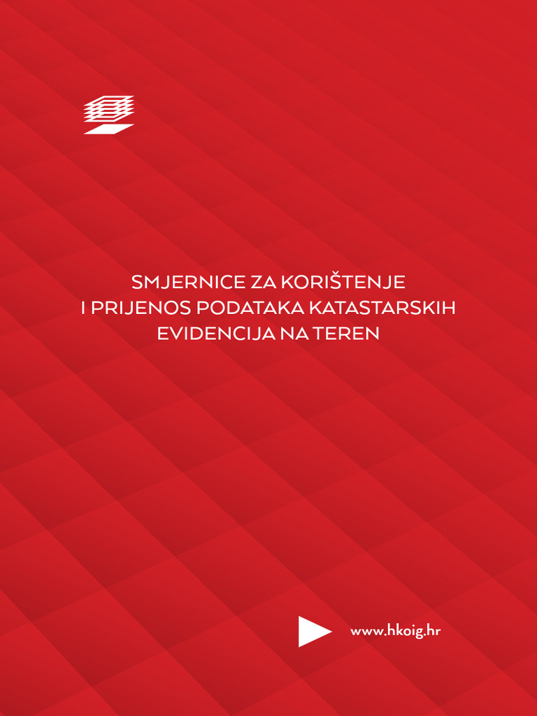 Smjernice - Za - Iskolcenje Katastar | PDF