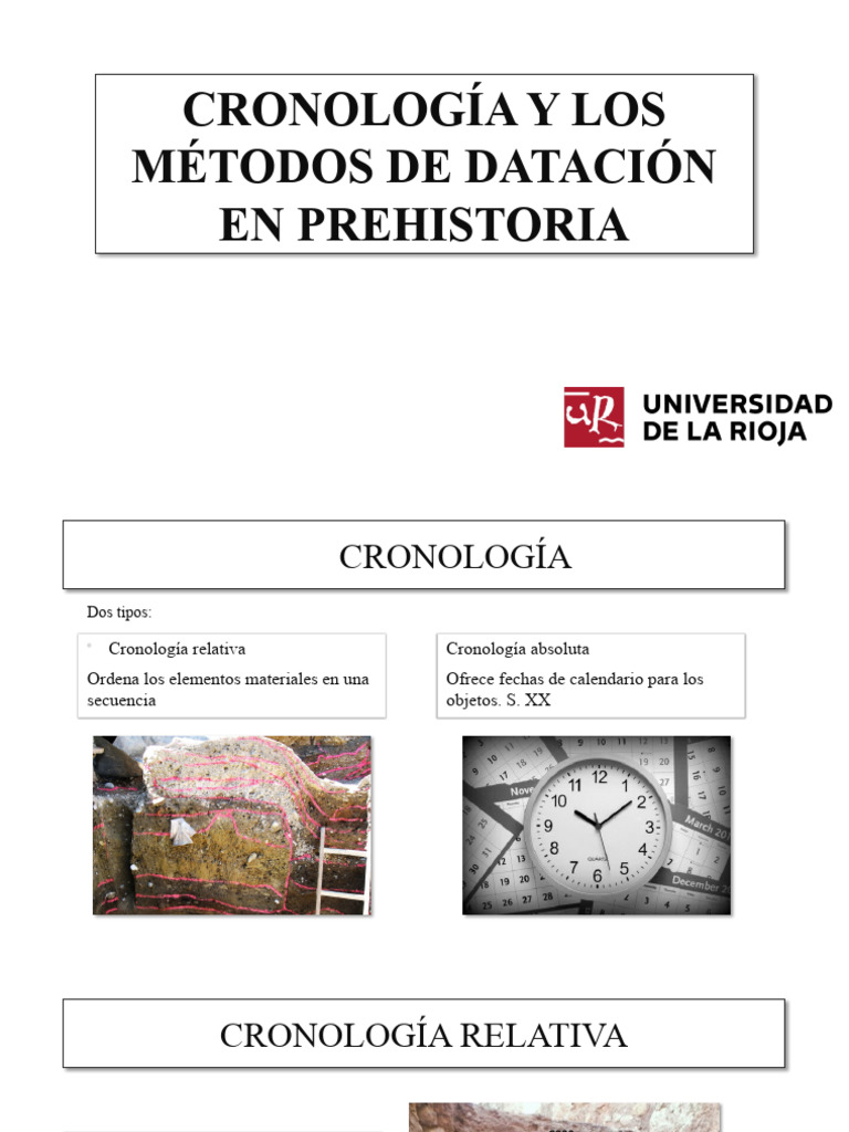 Métodos de Datacion | PDF
