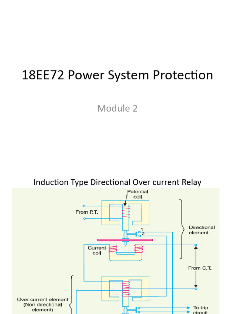 Module 2 - 1 | Download Free PDF | Relay | Electrical Engineering