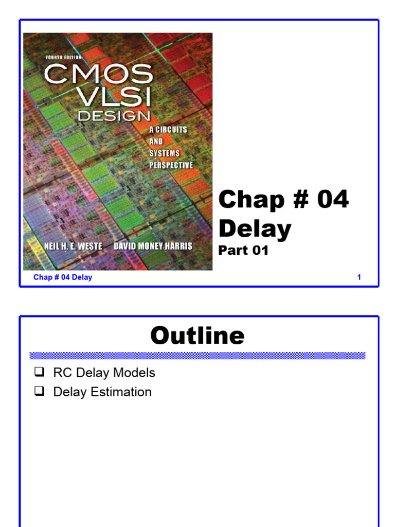 CH 04 Delay Part 01 | PDF | Cmos | Mosfet