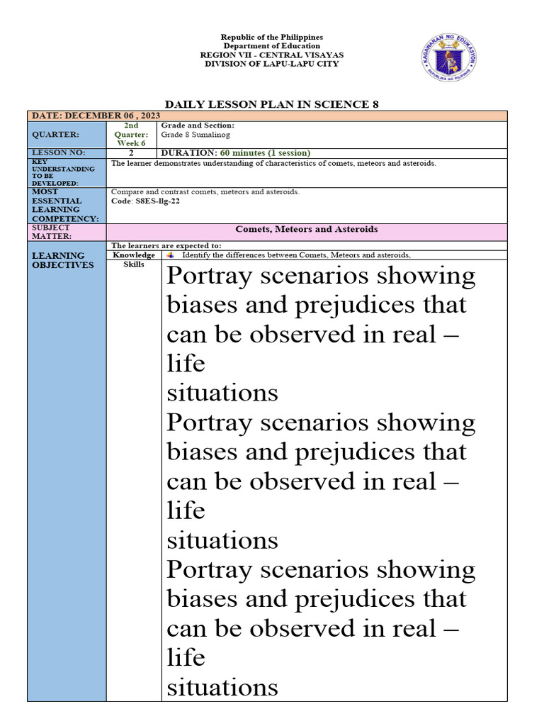 Sumalinog Teodoro Jr. LP | PDF | Meteoroid | Meteorite