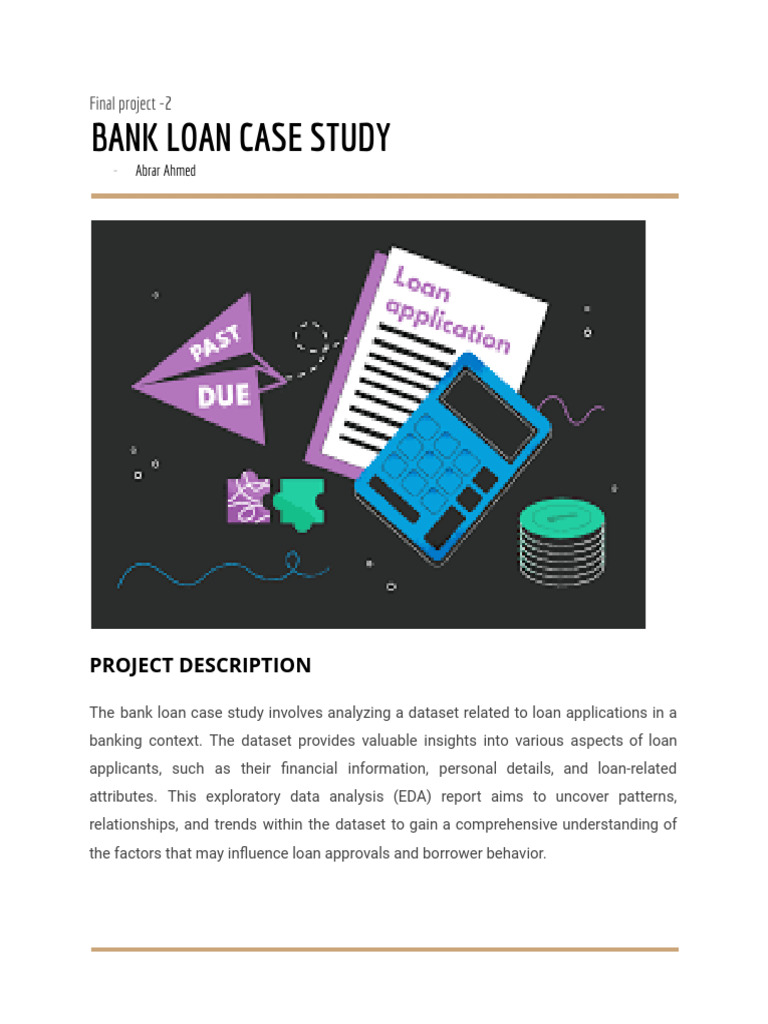Bank Loan Case Study Report | PDF | Outlier | Data