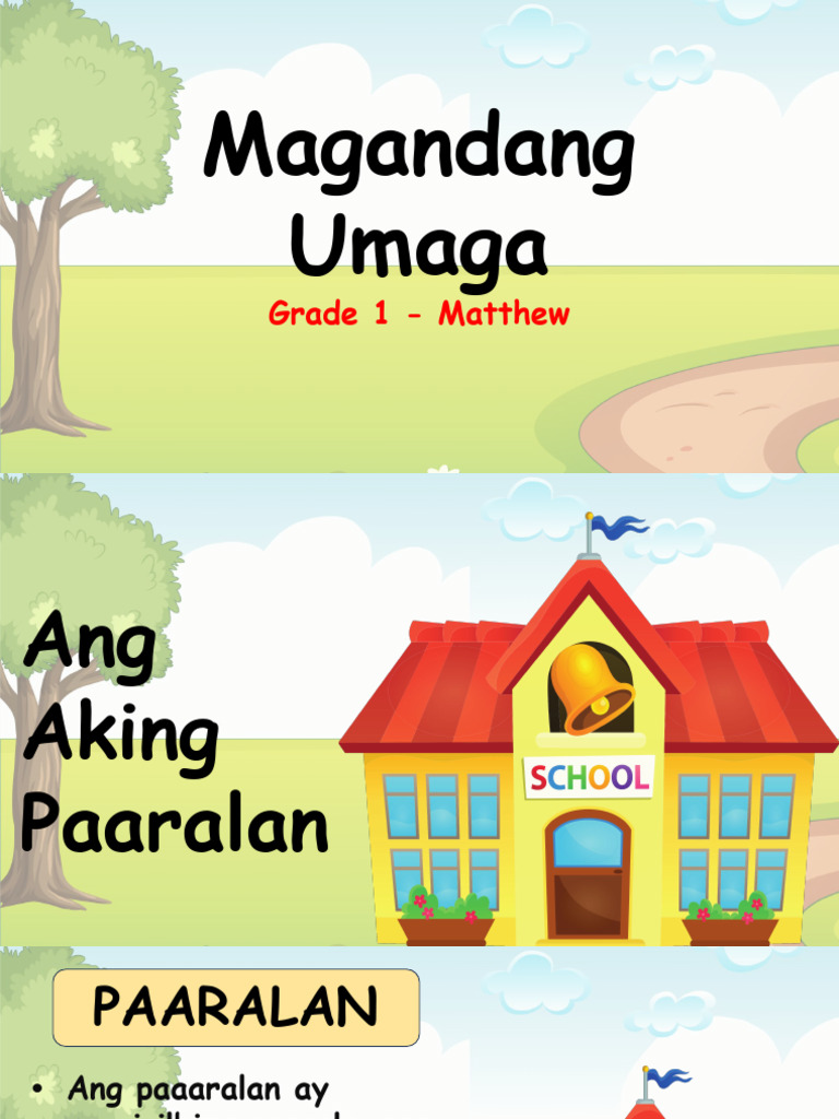 Ang Aking Paaralan | PDF