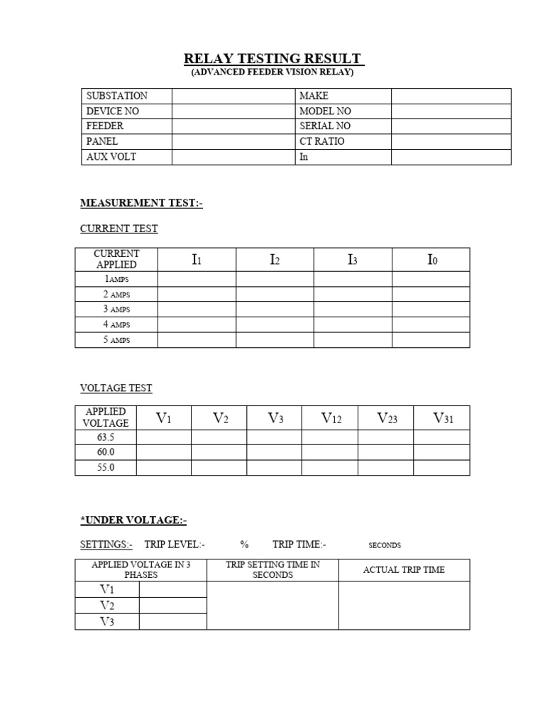 Adv Feeder Vision Relay Chart | PDF | Technology & Engineering