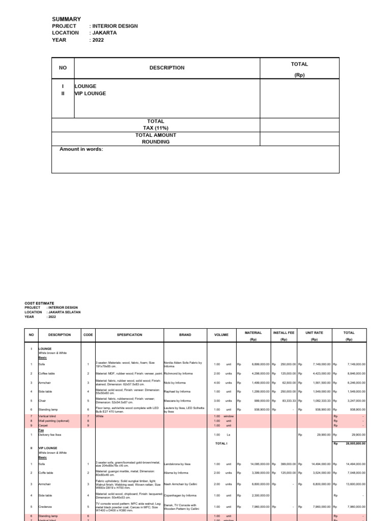 Rab Interior | PDF | Home | Architectural Elements