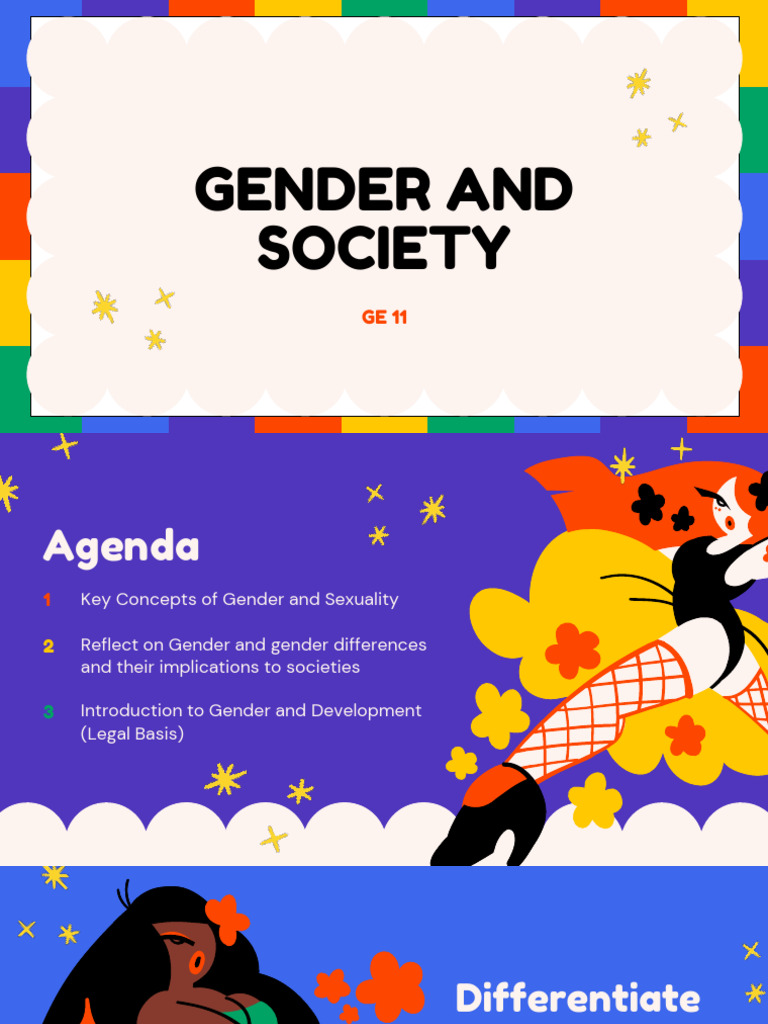 Ge 11 Lesson 1 Gender Sex And Sexuality Pdf Pdf