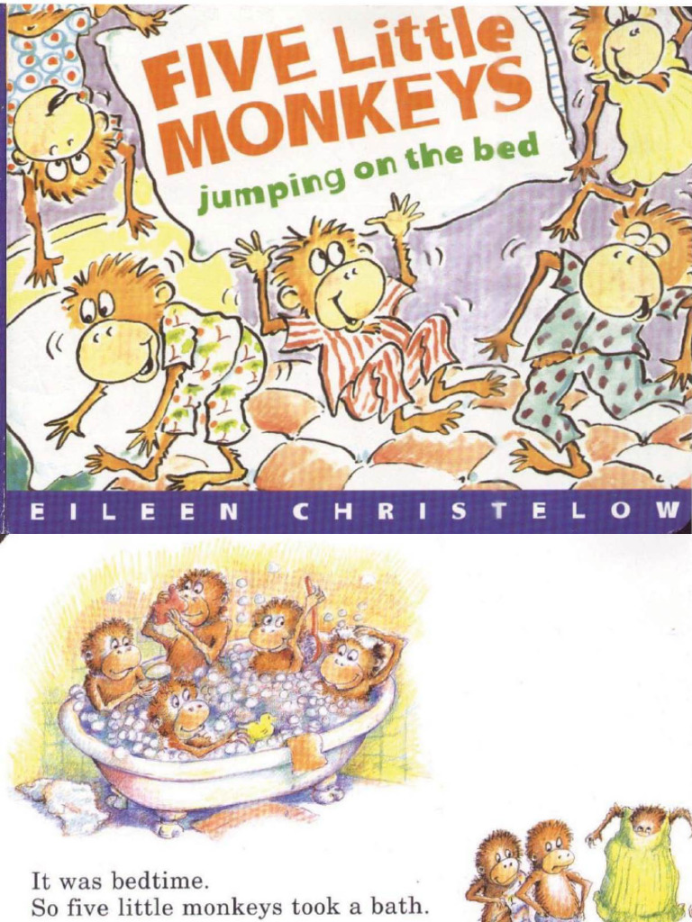 Five Little Monkeys Jumping on the Bed小册子 | PDF