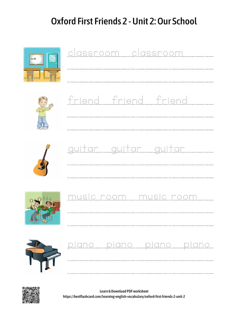 U2 - Tracing Words | PDF | Home & Garden