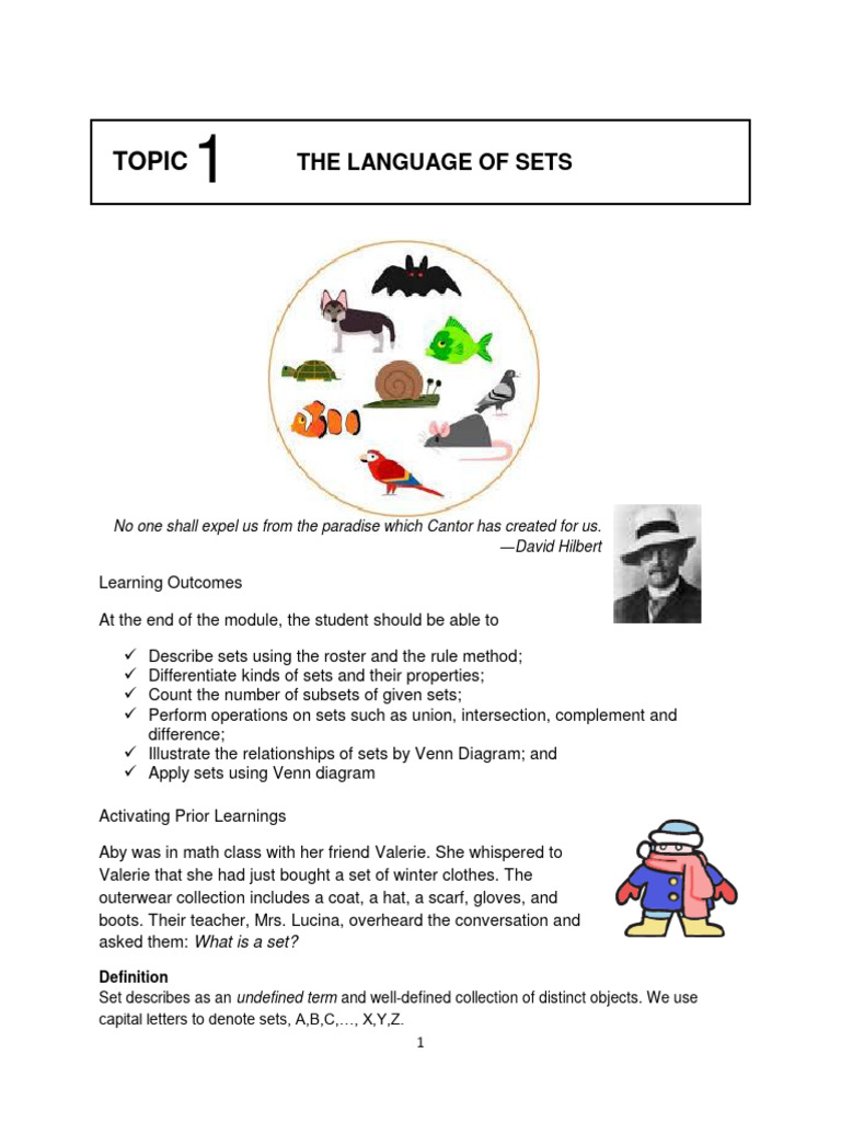 The-LAnguage-of-Sets | PDF