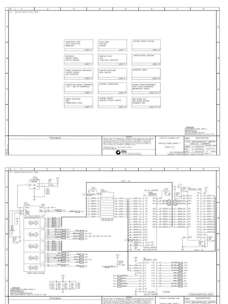 Otis Service Panel Board Guide | PDF | Computer Engineering ...