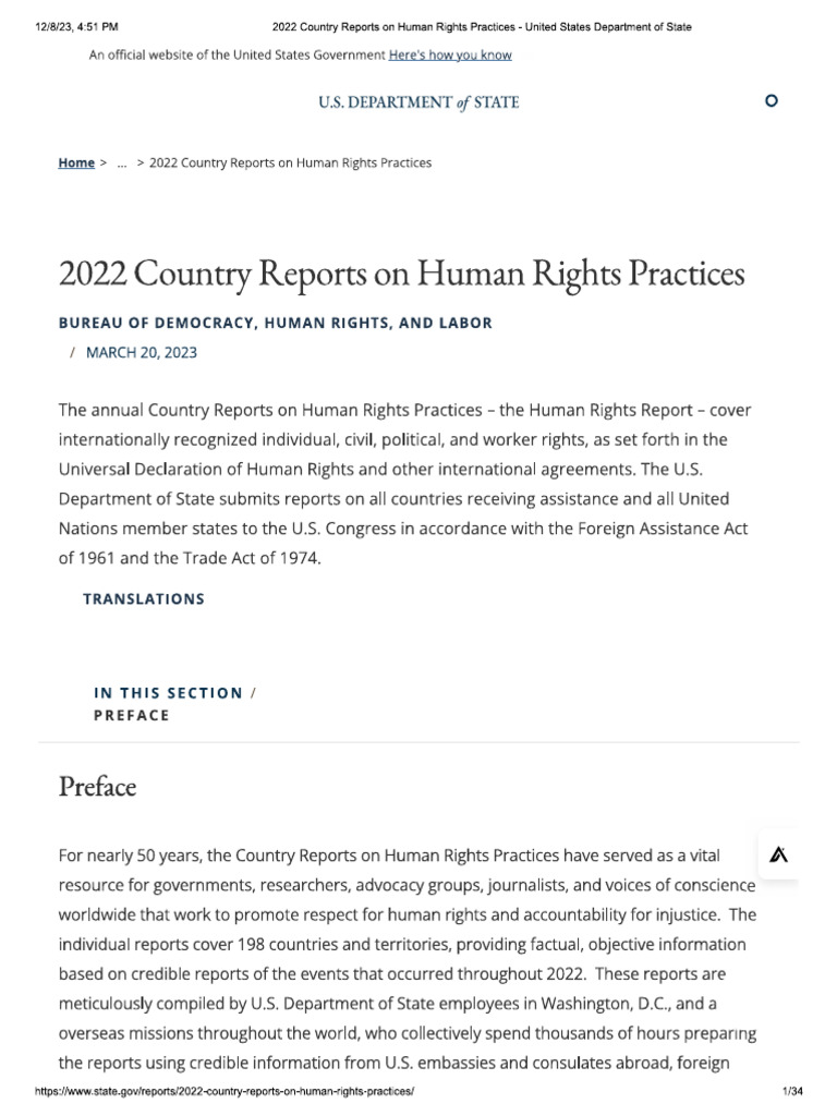 US Country Report | PDF