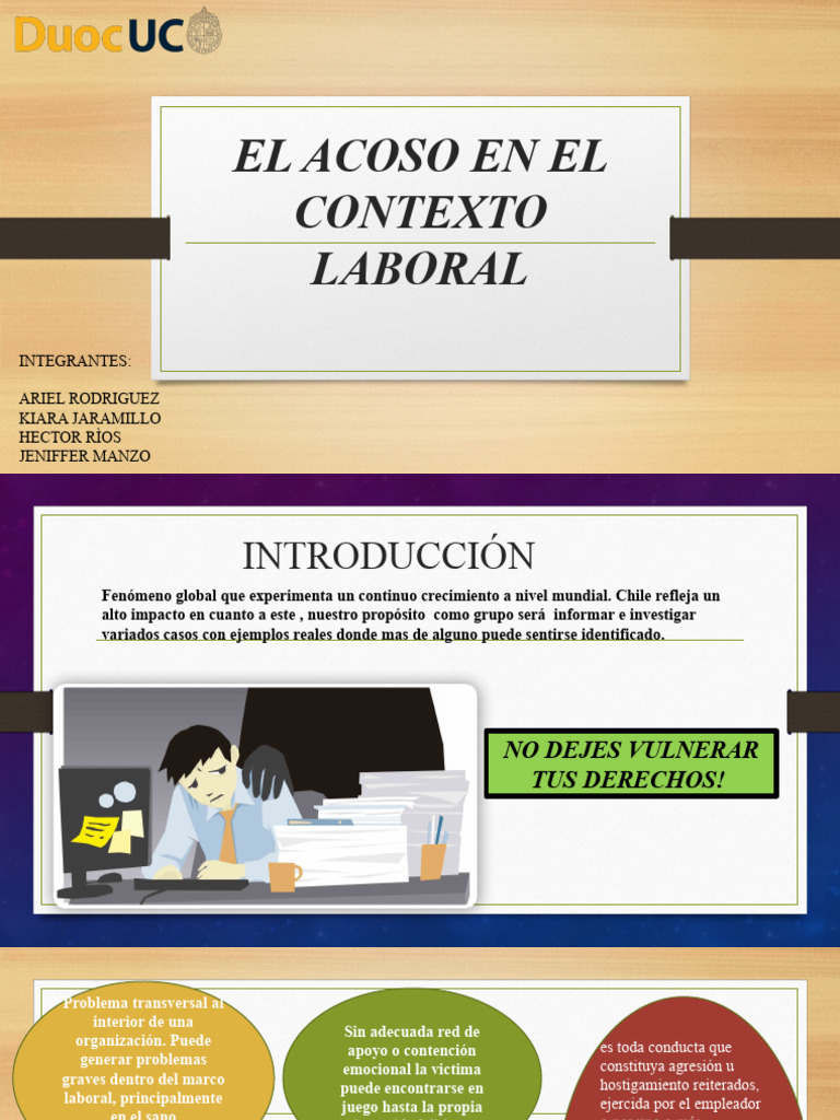 Acoso Laboral PPT 2 | PDF