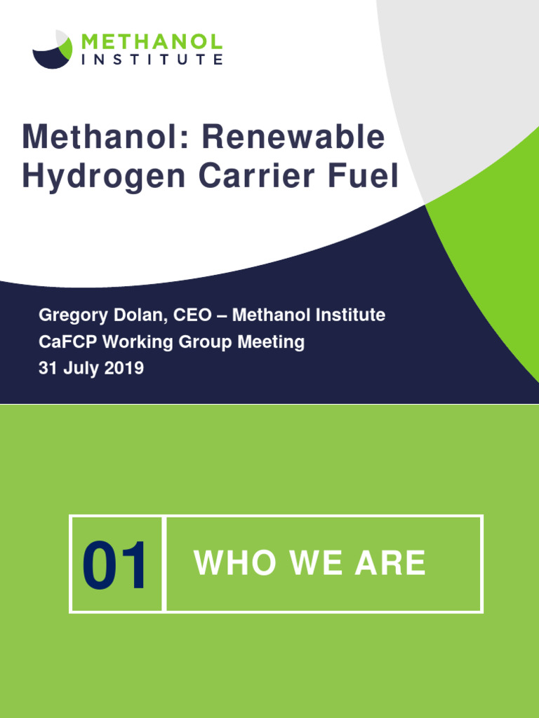 Methanol: Key Renewable Hydrogen Carrier | PDF