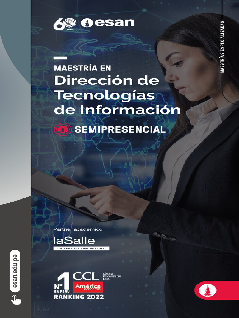 Folleto Maestr A en Tecnolog As de La Informaci N 2023-2 Web | PDF | Máster en Administración de ...