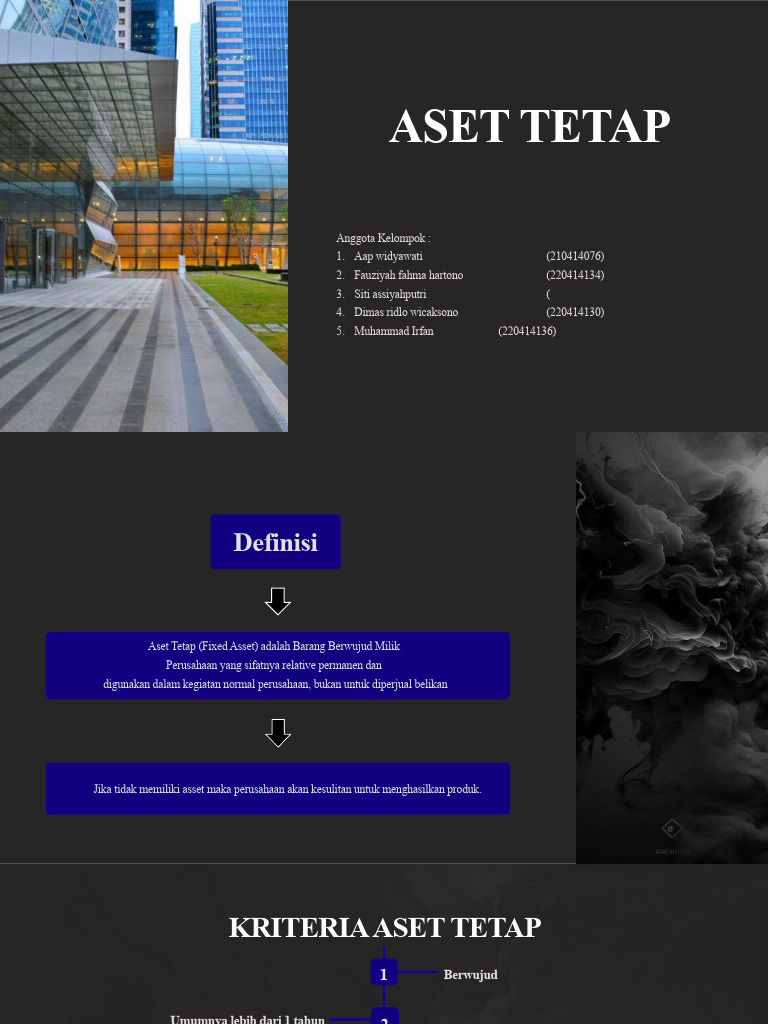 Kelompok1 - ASET TETAP | PDF