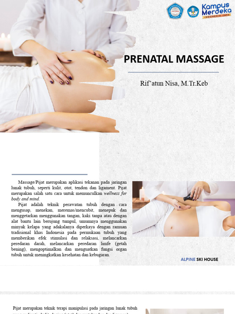 Prenatal Massage Pdf