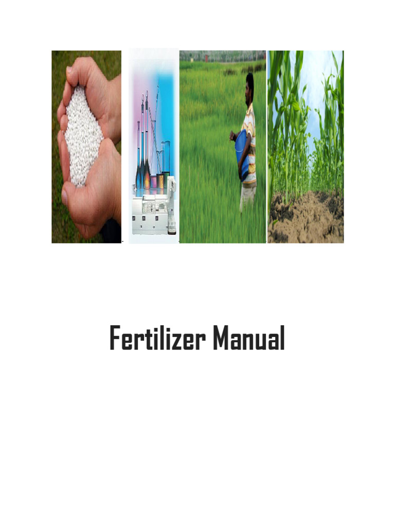 Fertilizer Manual | PDF