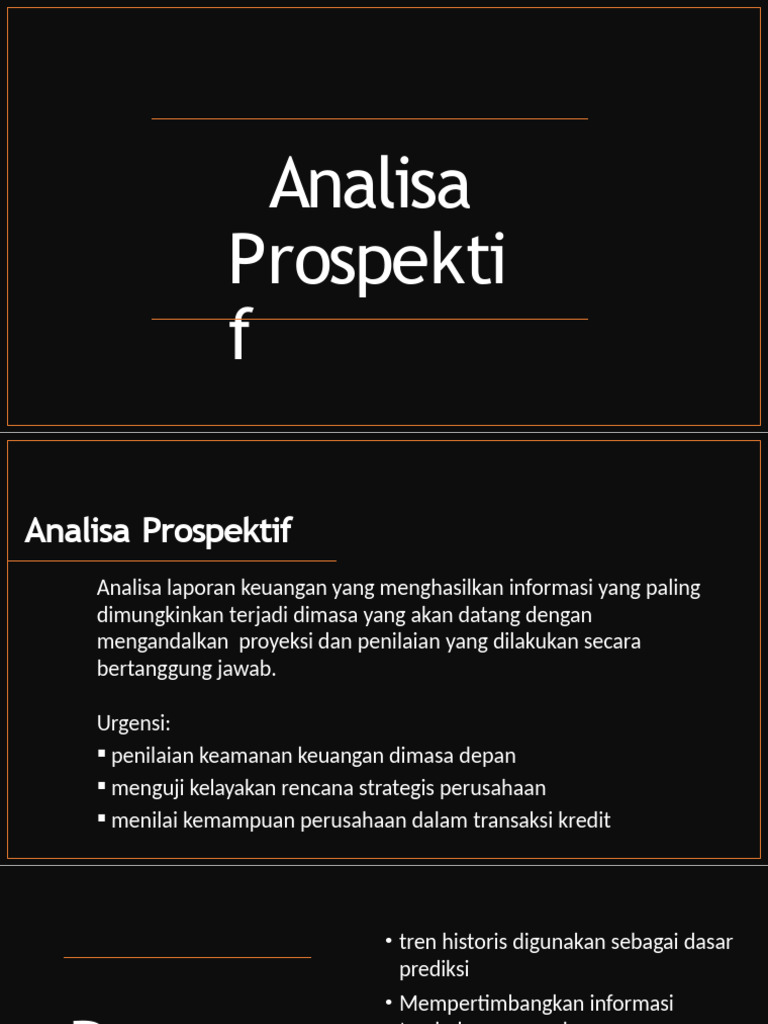 6 - Analisa Prospektif-Dikonversi | PDF