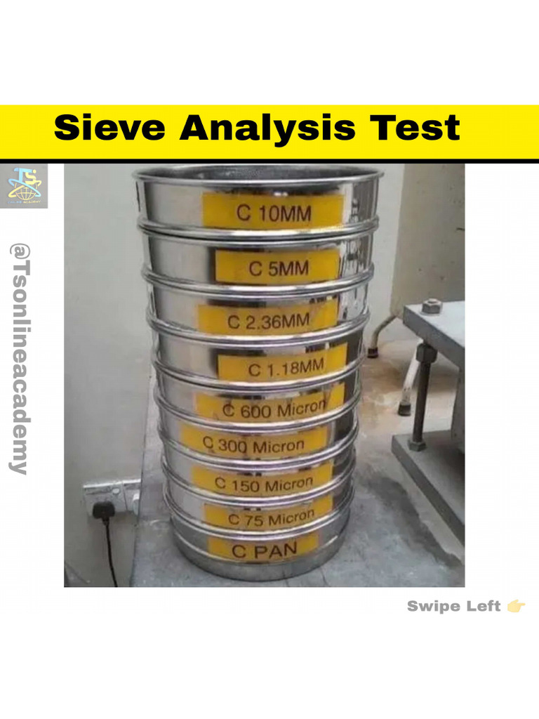 Sieve Analysis Test | PDF