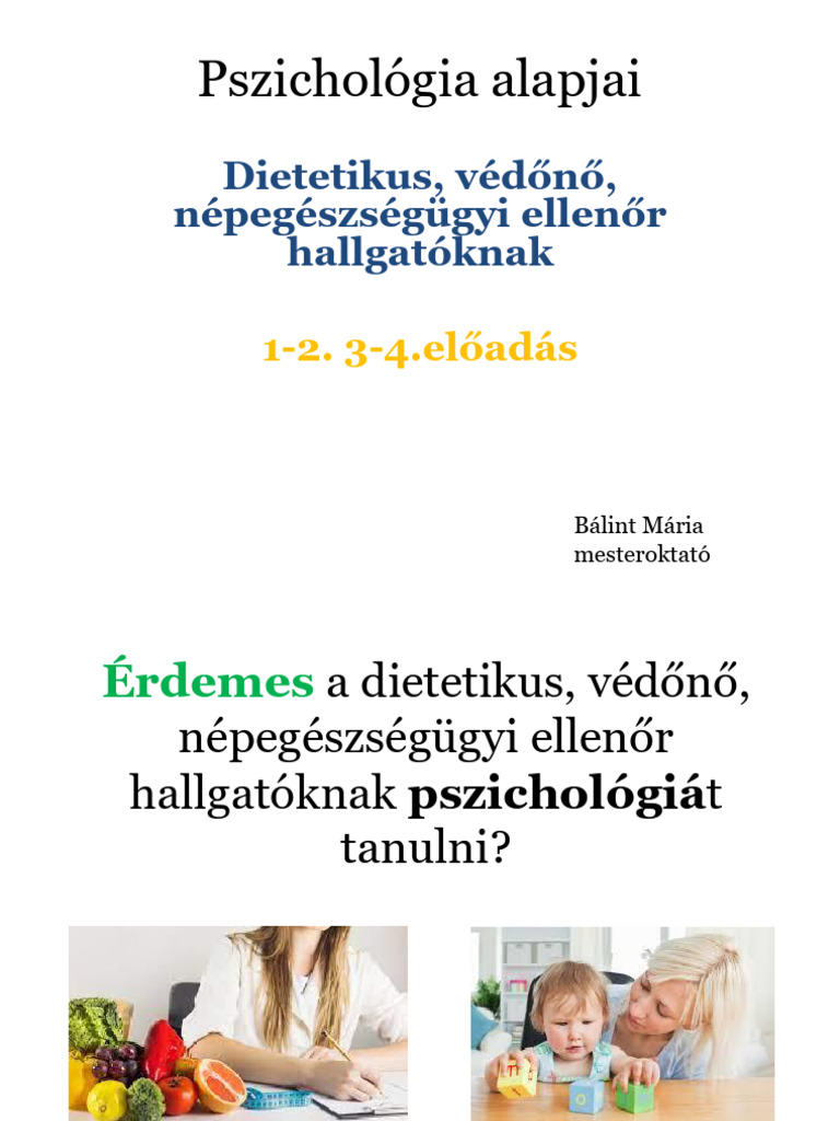 Pszichológia Alapfogalmak | PDF