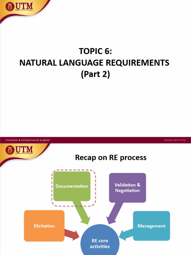 06 Natural Language Part 2 Techniques For Documenting Recording | Download Free PDF | Use Case ...