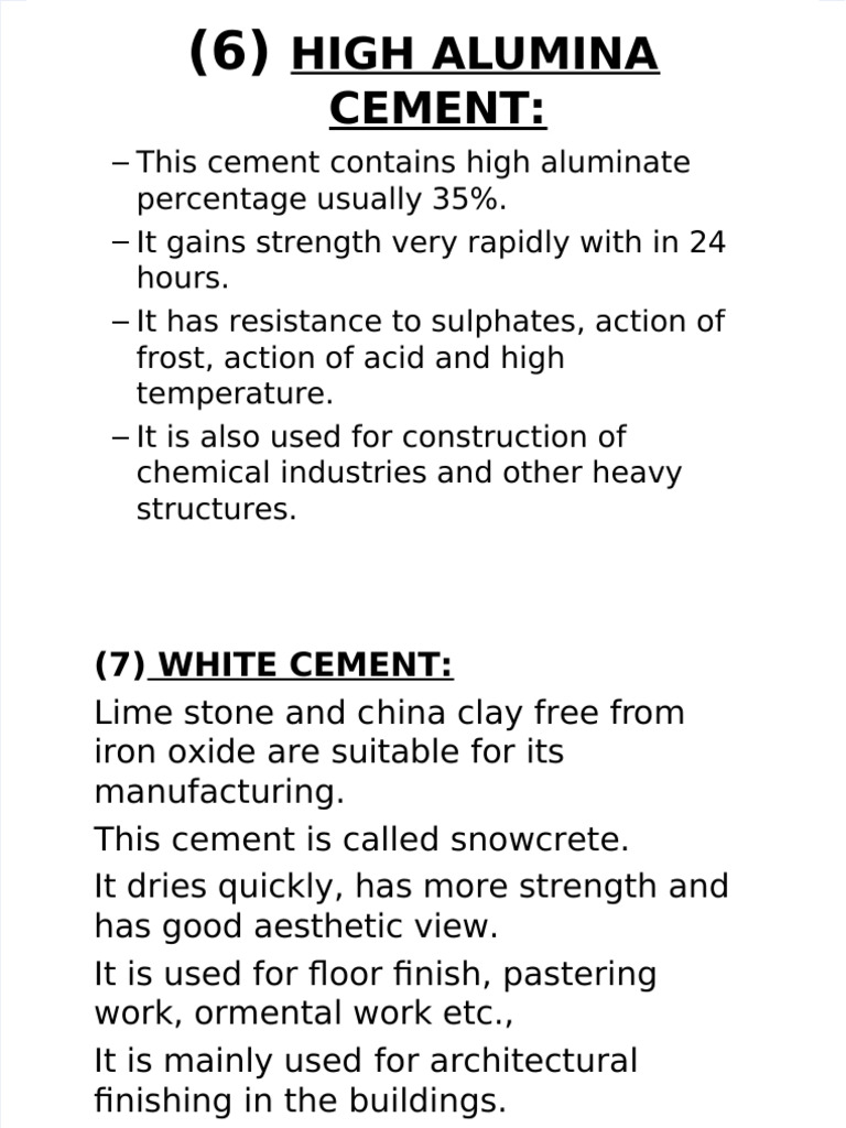 Documents - Pub - Testing of Cement and Its Types | PDF | Cement | Concrete