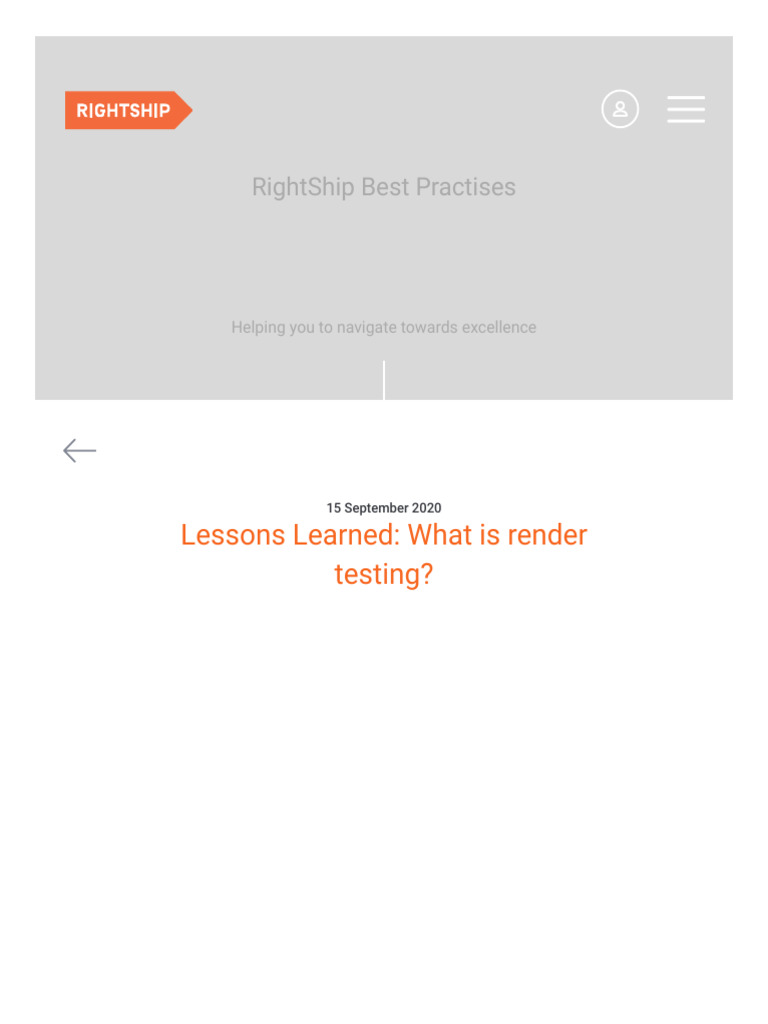 What Is Render Testing | PDF | Computers